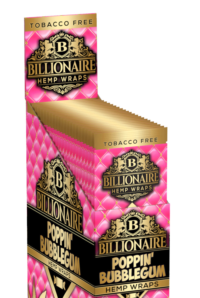 Poppin' Bubblegum - Billionaire Hemp Wraps – BillionaireHempWraps.com